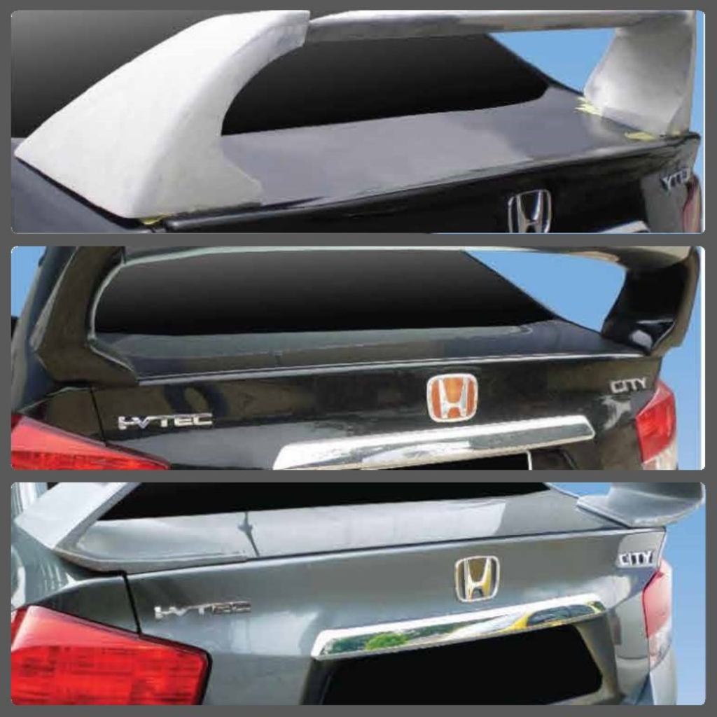 Honda City 5th Generation 2009 Spoiler Body Kit Fiber Ready Stock ...