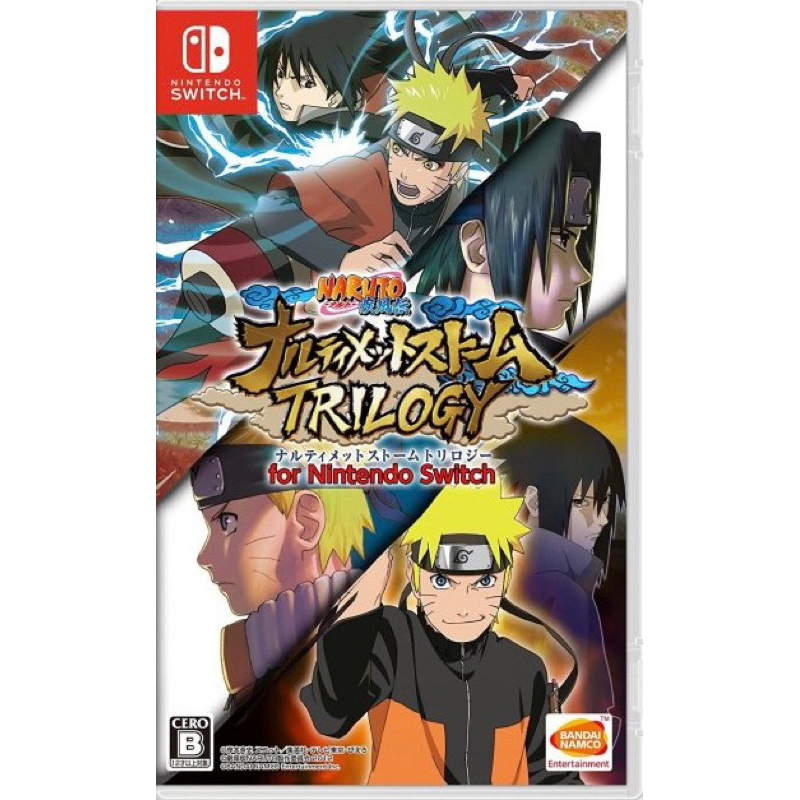 Naruto Ultimate Ninja Storm Trilogy Nintendo Switch (Cn/Jp) | Shopee ...