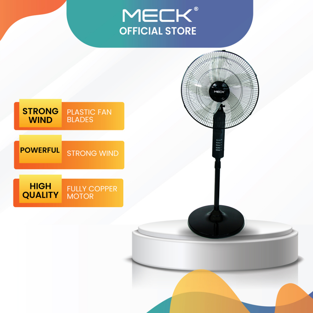 MECK STAND FAN (18") | Shopee Malaysia