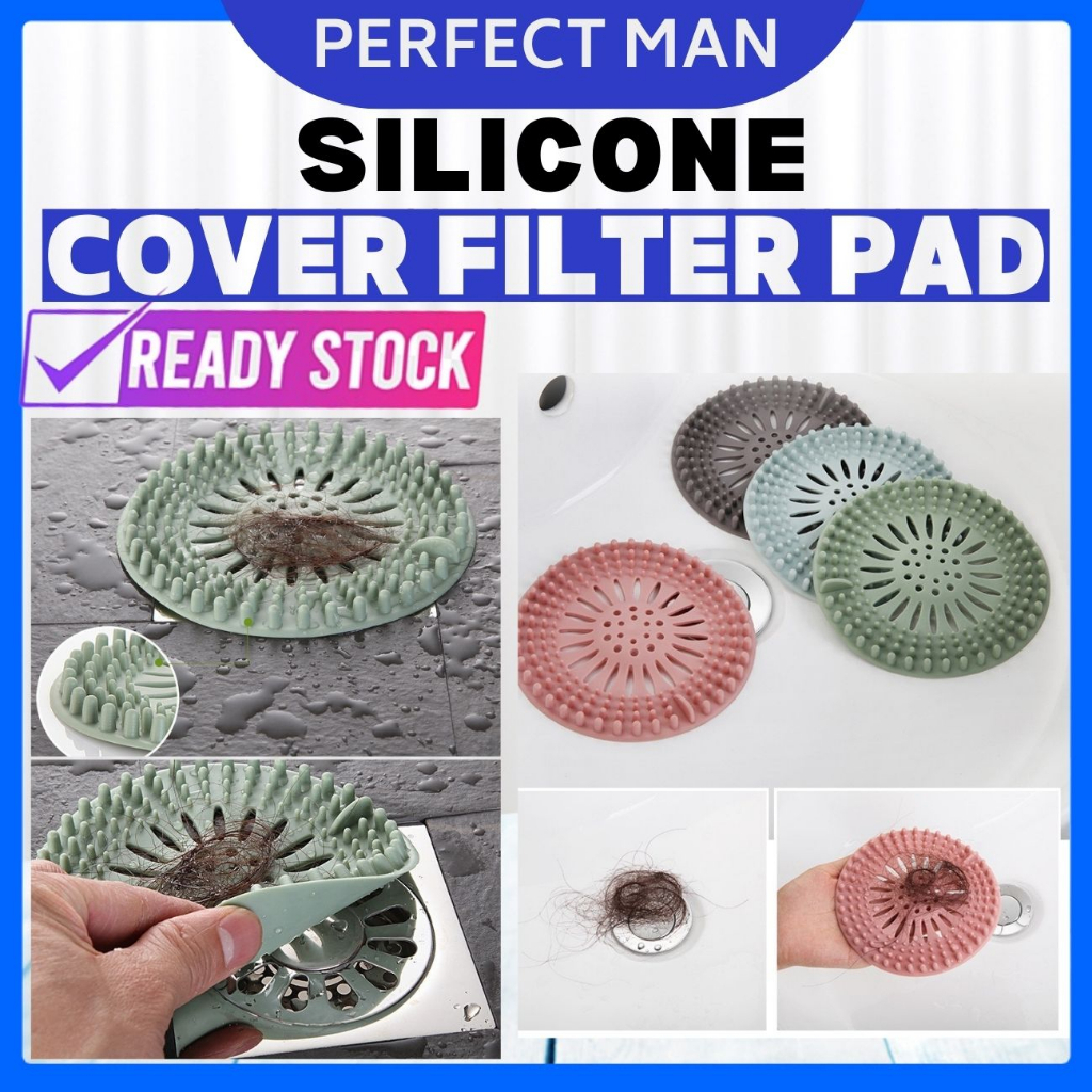 PM - High Quality Silicone Cover Filter Pad Sink Sewer Filter Floor ...