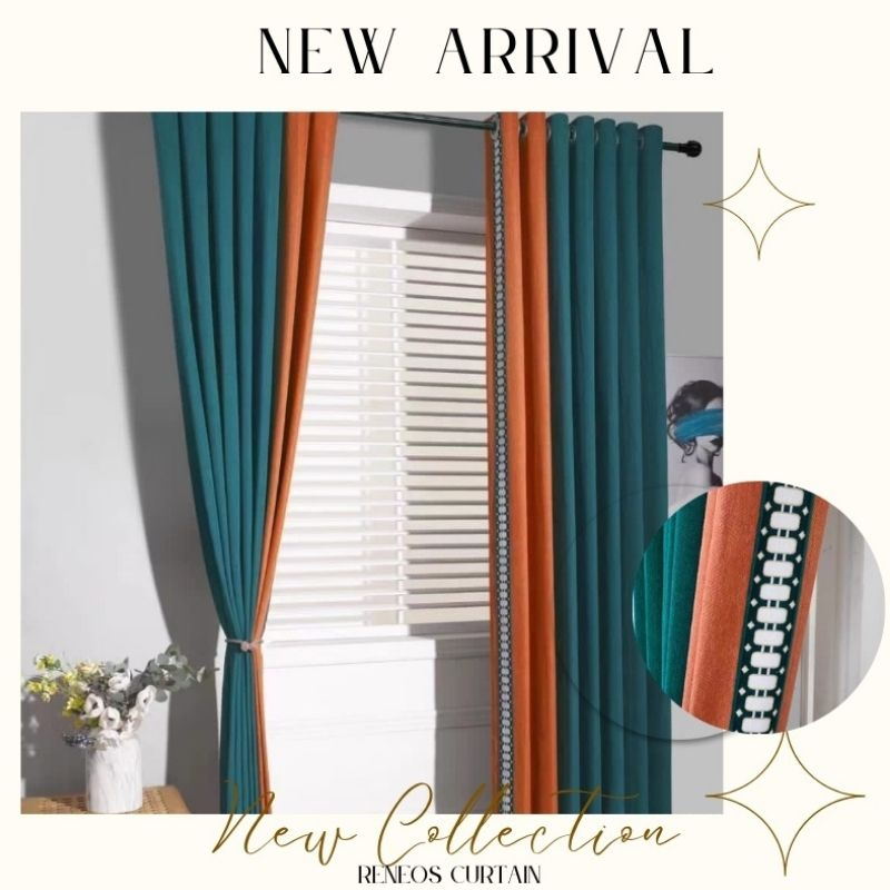 RENEOS Langsir Moden Custom Made ‼️ Langsir Sliding Door Langsir ...