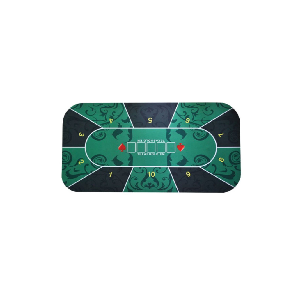 [FREE BAG] Casino Poker Table Mat Texas Holdem Mat Poker Mat Game ...