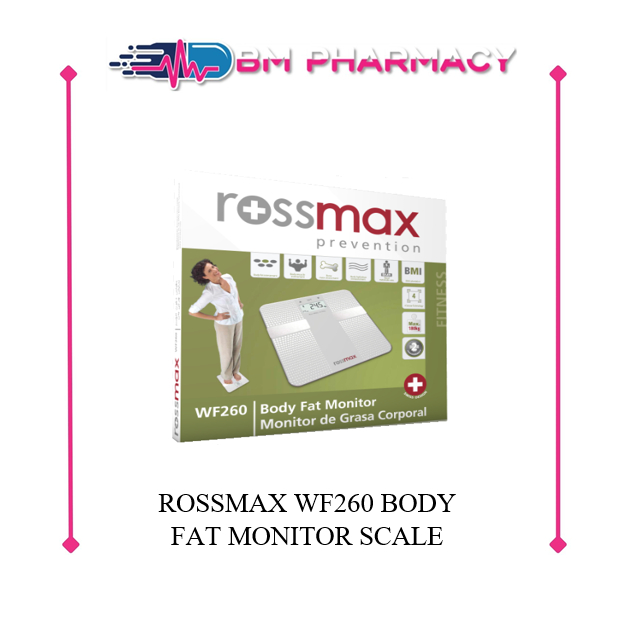 ROSSMAX BODY FAT MONITOR WF260 SCALE | Shopee Malaysia