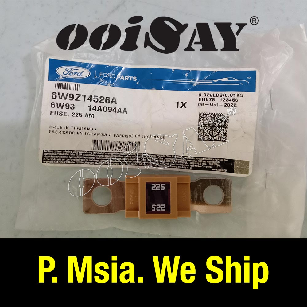 (GENUINE) FORD RANGER T6, T7 (225am) TERMINAL FUSE | Shopee Malaysia