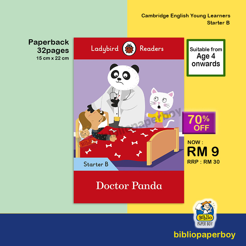 Ladybird Readers Starter Level B : Doctor Panda (Cambridge English YLE ...