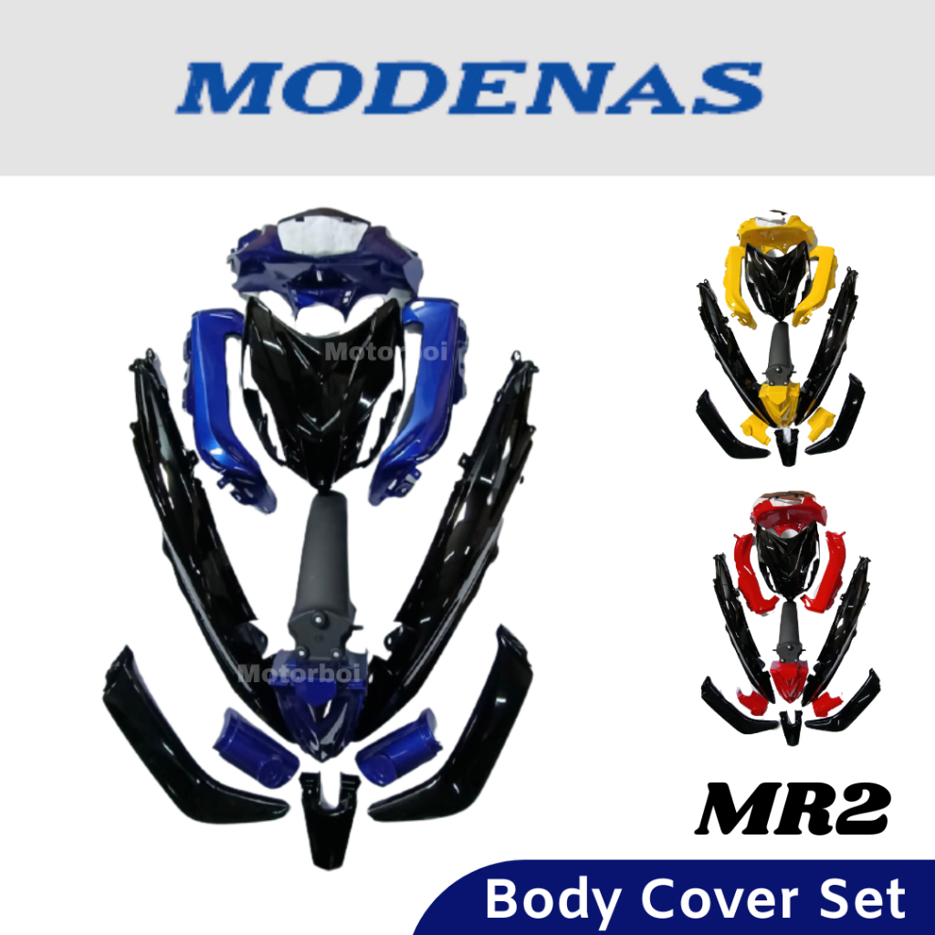 MODENAS MR2 Full Body Cover Set Body Kit Coverset New Kriss MR 2 MR2New ...