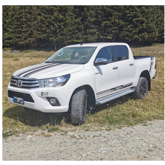 Car Side body stcker For Toyota Hilux Vigo Revo Truck Graphics Vinyl ...