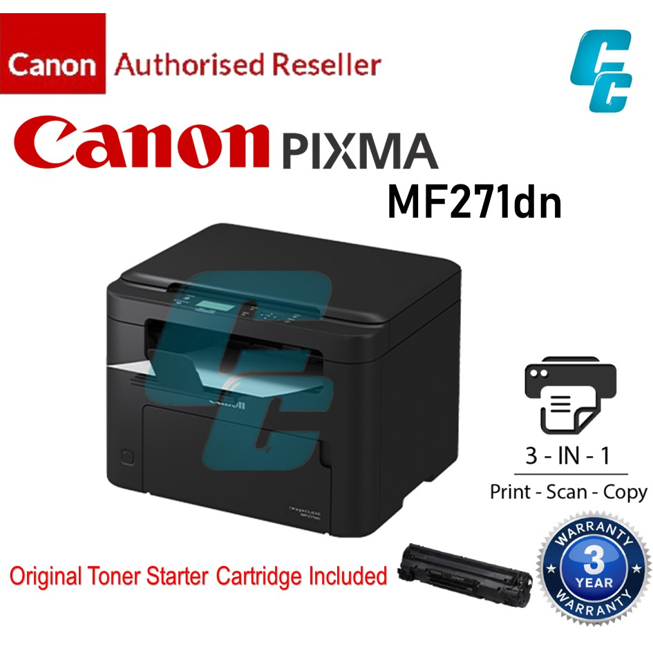 CANON MF271dn MF272DW COLOUR LASER PRINTER **MF-271dn MF-272dw | Shopee ...