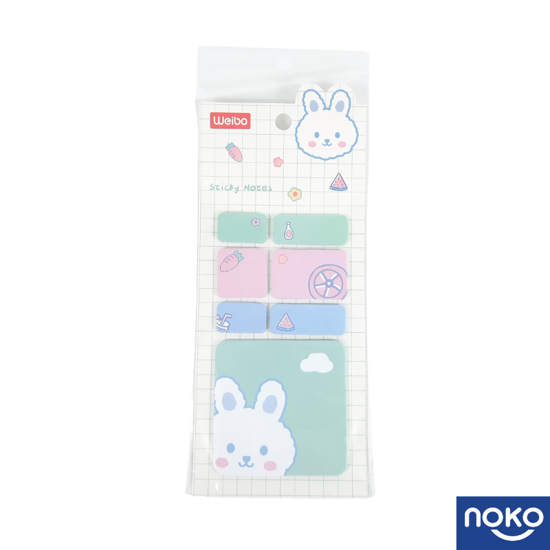 Creative Cute Cartoon Sticky Notes Sticker Marker Memo Notepad ...