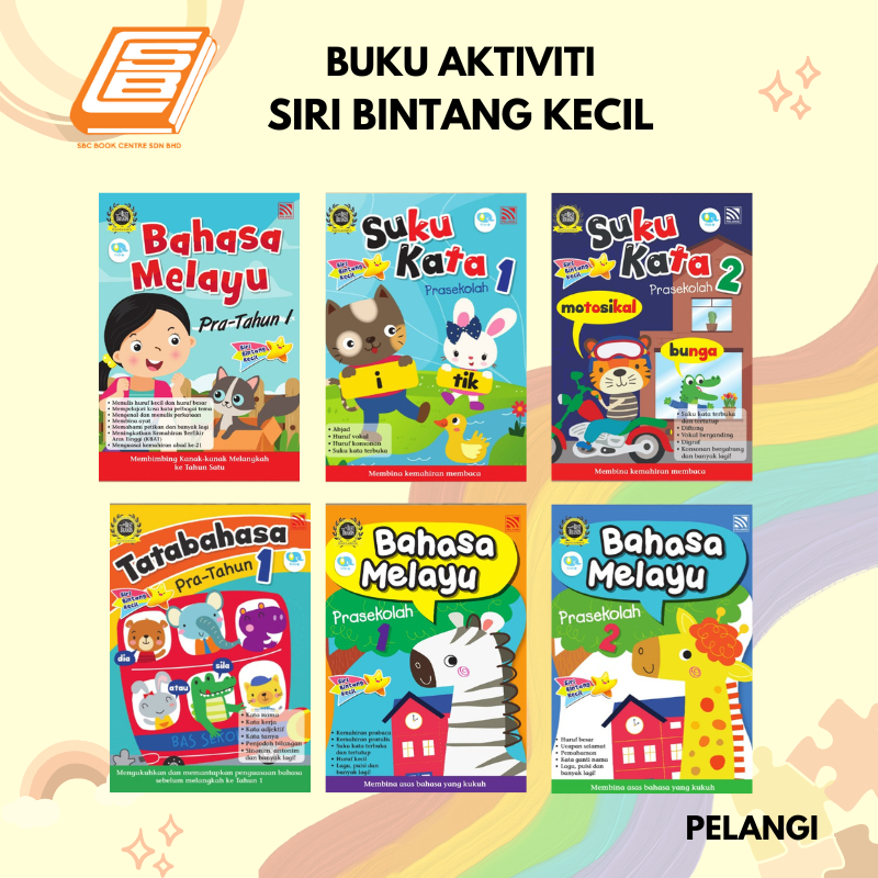 [SBCB]Buku Latihan: Prasekolah/Pra-Tahun 1 Siri Bintang Kecil | Shopee Malaysia
