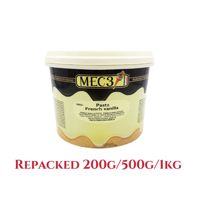 MEC3 French Vanilla/ Vanilla Flavoring/ Pure Vanilla Paste/ Imported ...