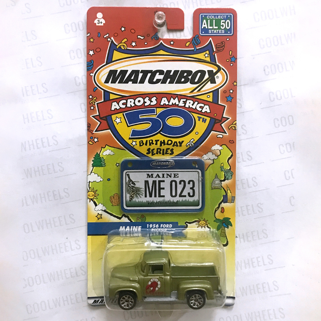 Matchbox 2002 Across America 50th Birthday Series - 1956 Ford Pickup ...