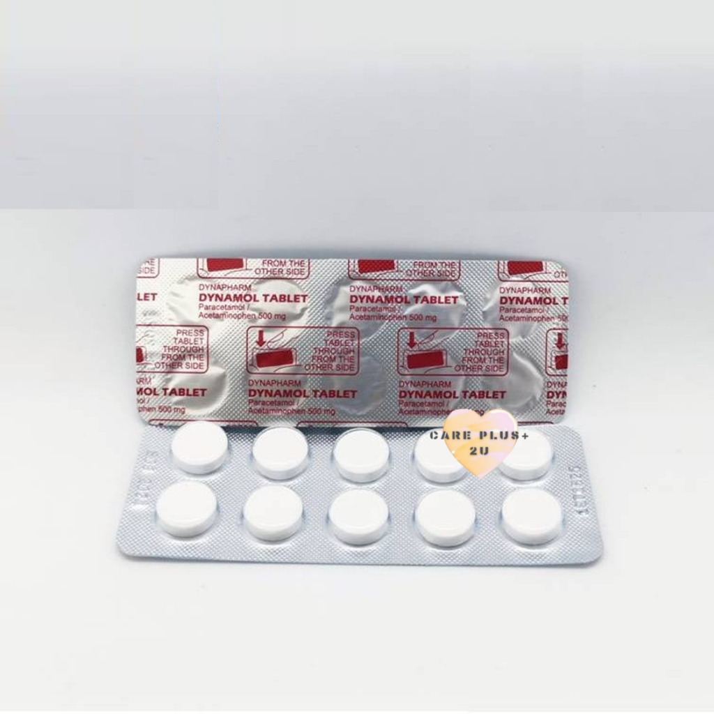 Dynamol 500mg Tablet (10's/stp) [ Acetaminophen : Paracetamol ...