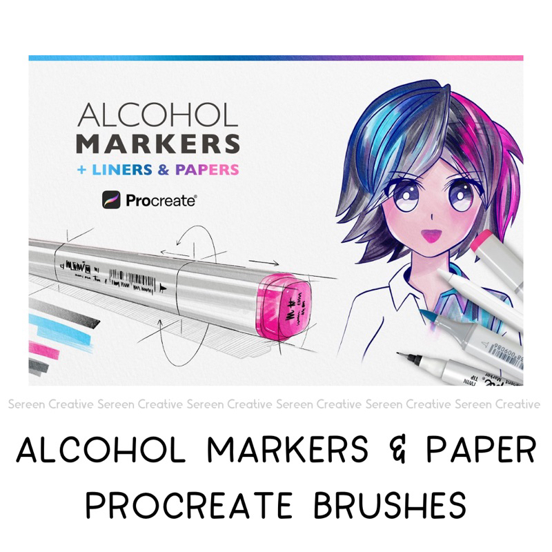 P339 Alcohol Marker and Paper Radek Broz Procreate (Inker, sketcher ...