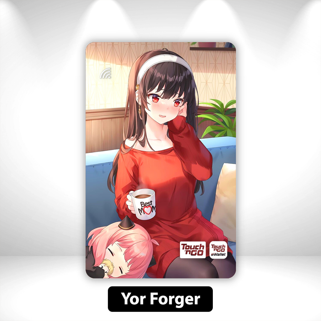 [Spy x Family] Yor Forger - Sticker TNG Sticker NFC Card Skincard Spy x ...