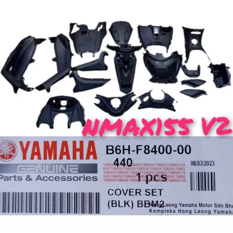 FULL SET INNER INNER SET YAMAHA N-MAX NMAX 155 V2 NMAX V2 (17PCS) 100% ...