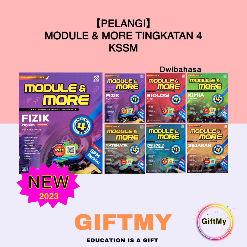 【Pelangi】Module & More Tingkatan 4 KSSM 2023 — Buku Latihan SPM Form 4 ...