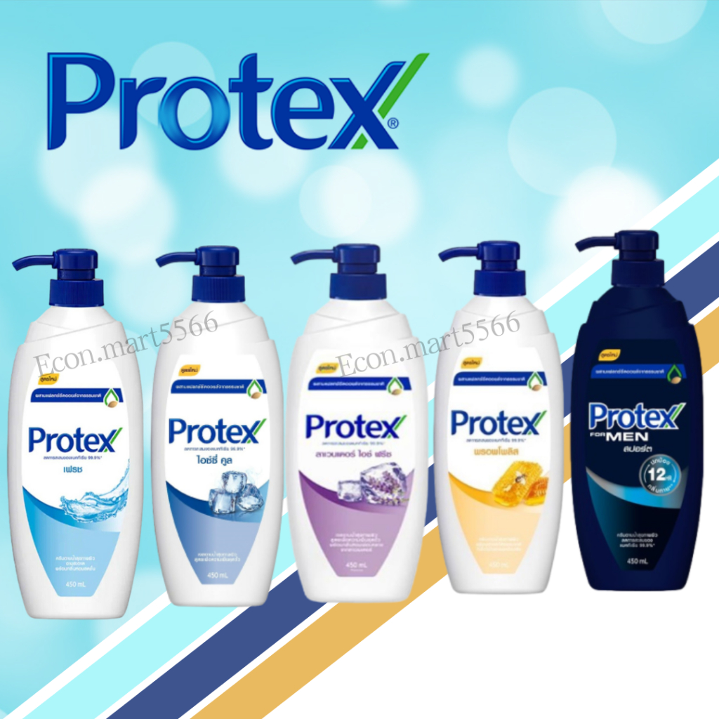Protex Shower Cream Body Wash Bath Gel Liquid 99.9%Antibacterial 450 ml ...