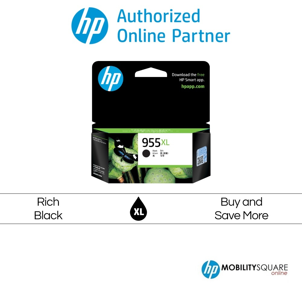 HP 955XL Original BK/C/M/Y Ink Cartridge L0S72AA/L0S63AA/L0S66AA ...