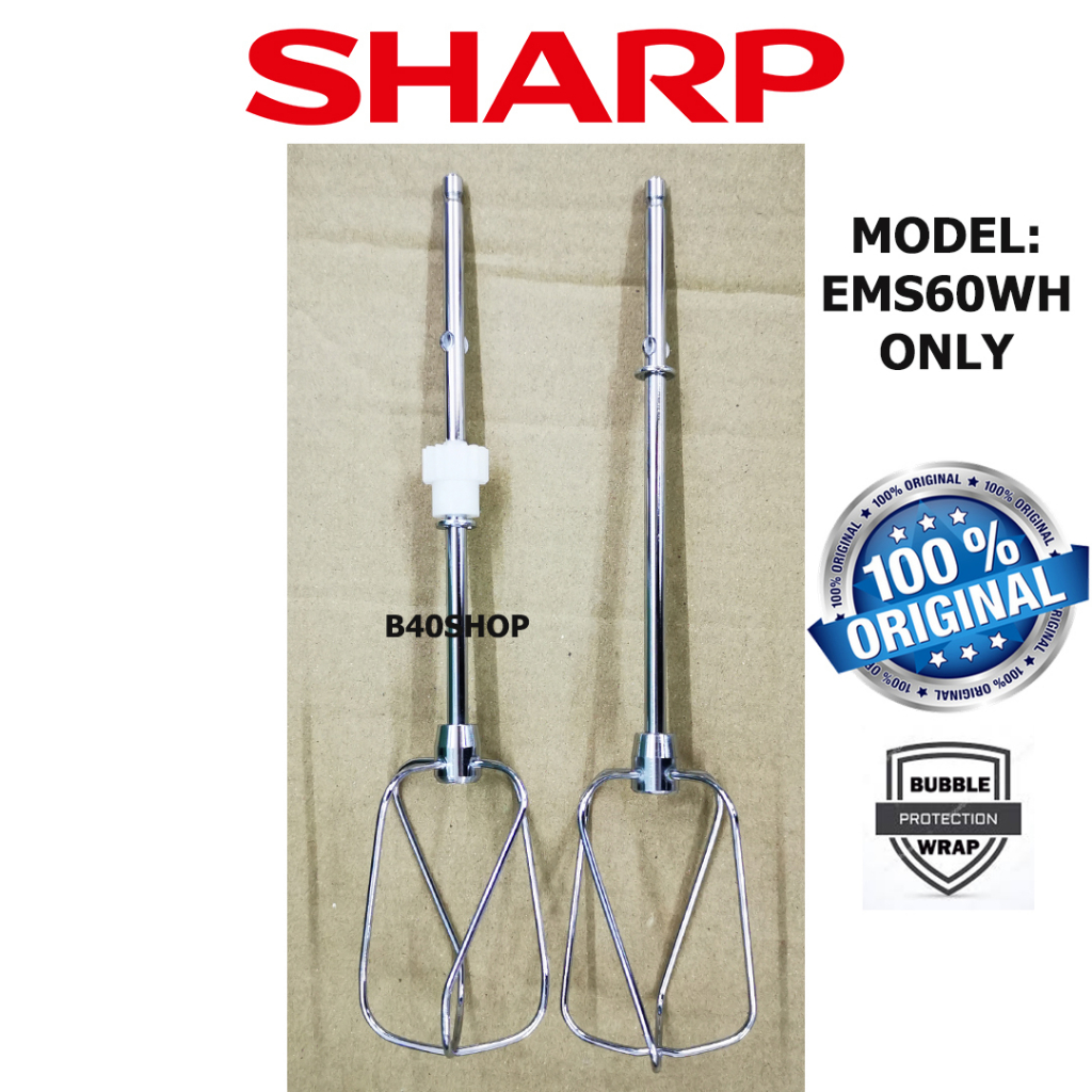 Sharp Stand Mixer Beater Beaters For EMS60WH EM-S60WH | Shopee Malaysia