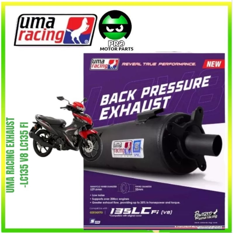 2023 UMA RACING ALL NEW STOCK!!!!! LC135 FI LC135 V8 BACK PRESSURE AND ...