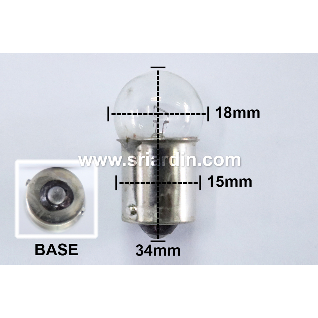 G18.5 ( 67 ) 12V 10W / 24V 10W Mentol | Bulb for Universal Car / Motor ...