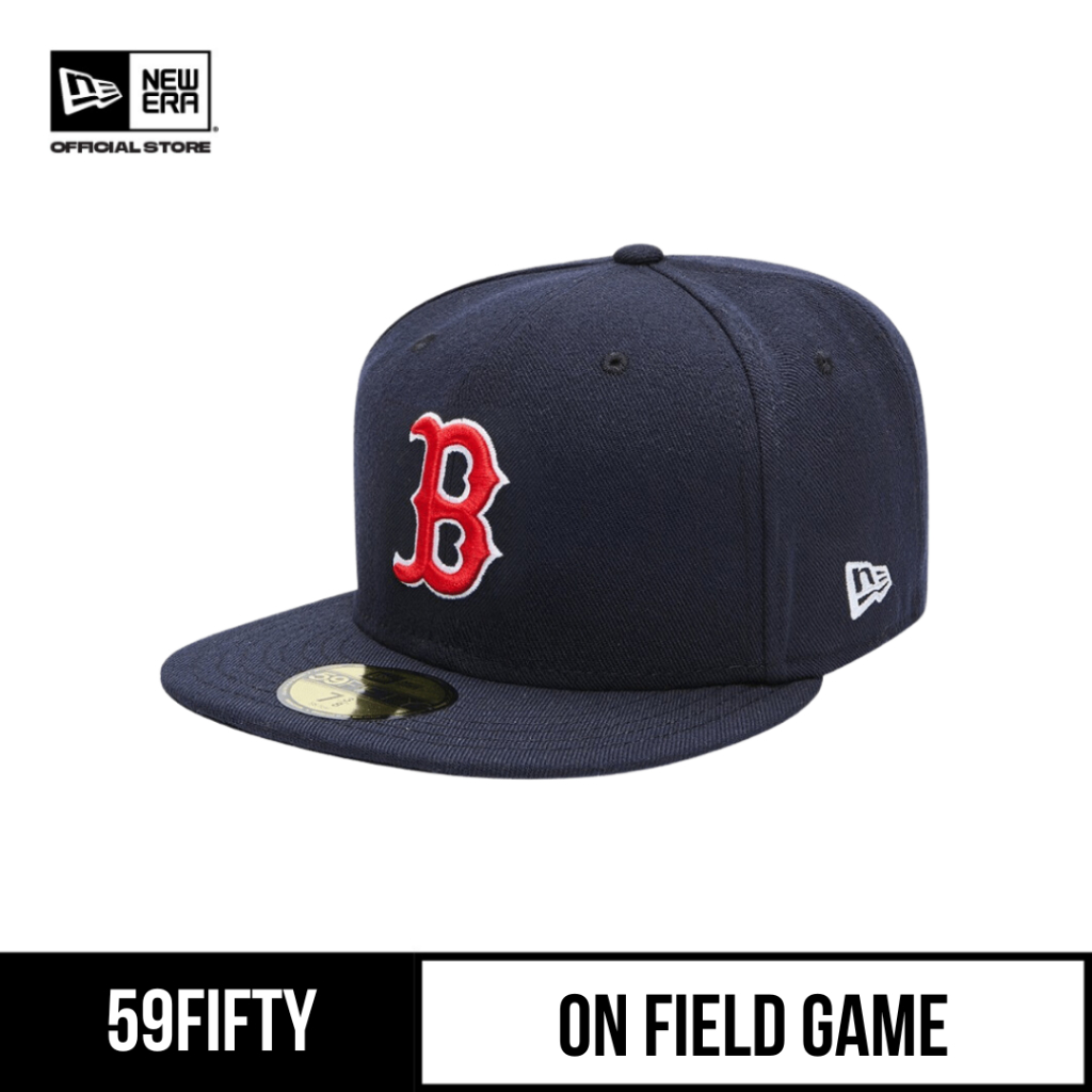New Era 59FIFTY Boston Red Sox Authentic On Field Game Navy Fitted Cap ...