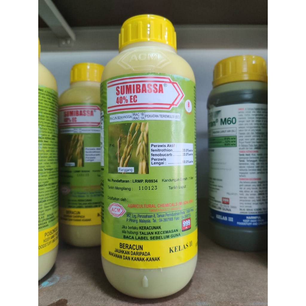SUMIBASSA 40% EC 1 LITER (RACUN SERANGGA PEROSAK) | Shopee Malaysia