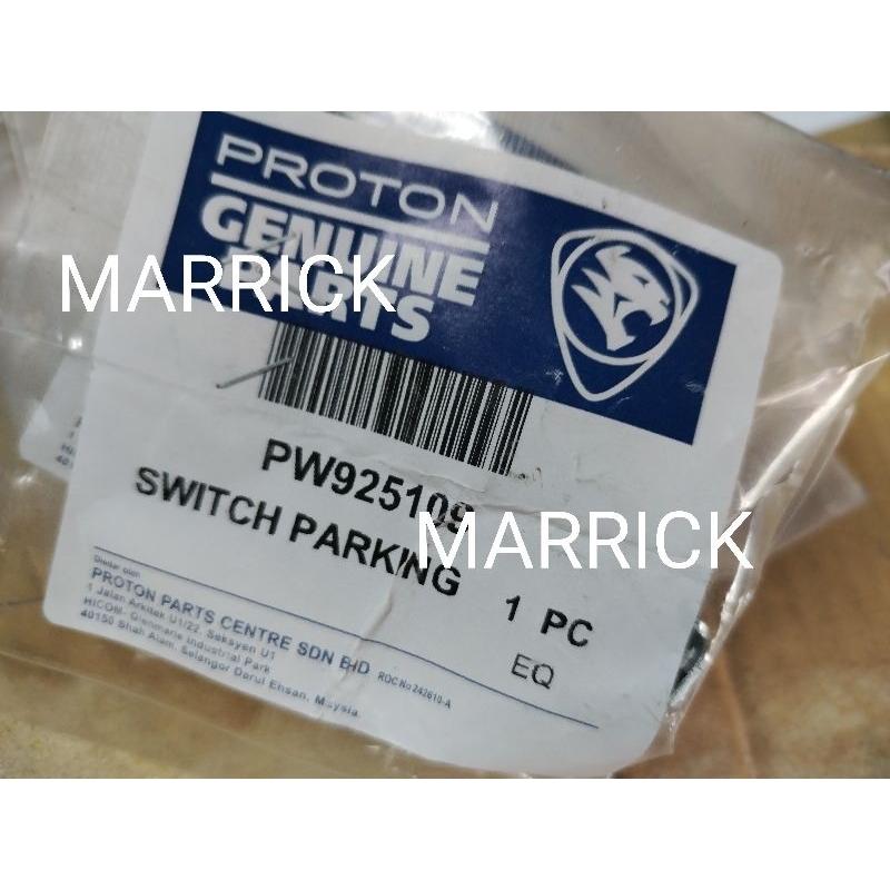 Proton Saga VVT handbrake switch Genuine | Shopee Malaysia
