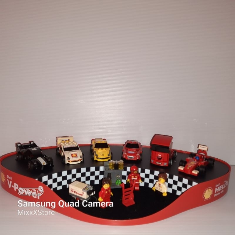 LEGO FERRARI SHELL V-POWER | Shopee Malaysia