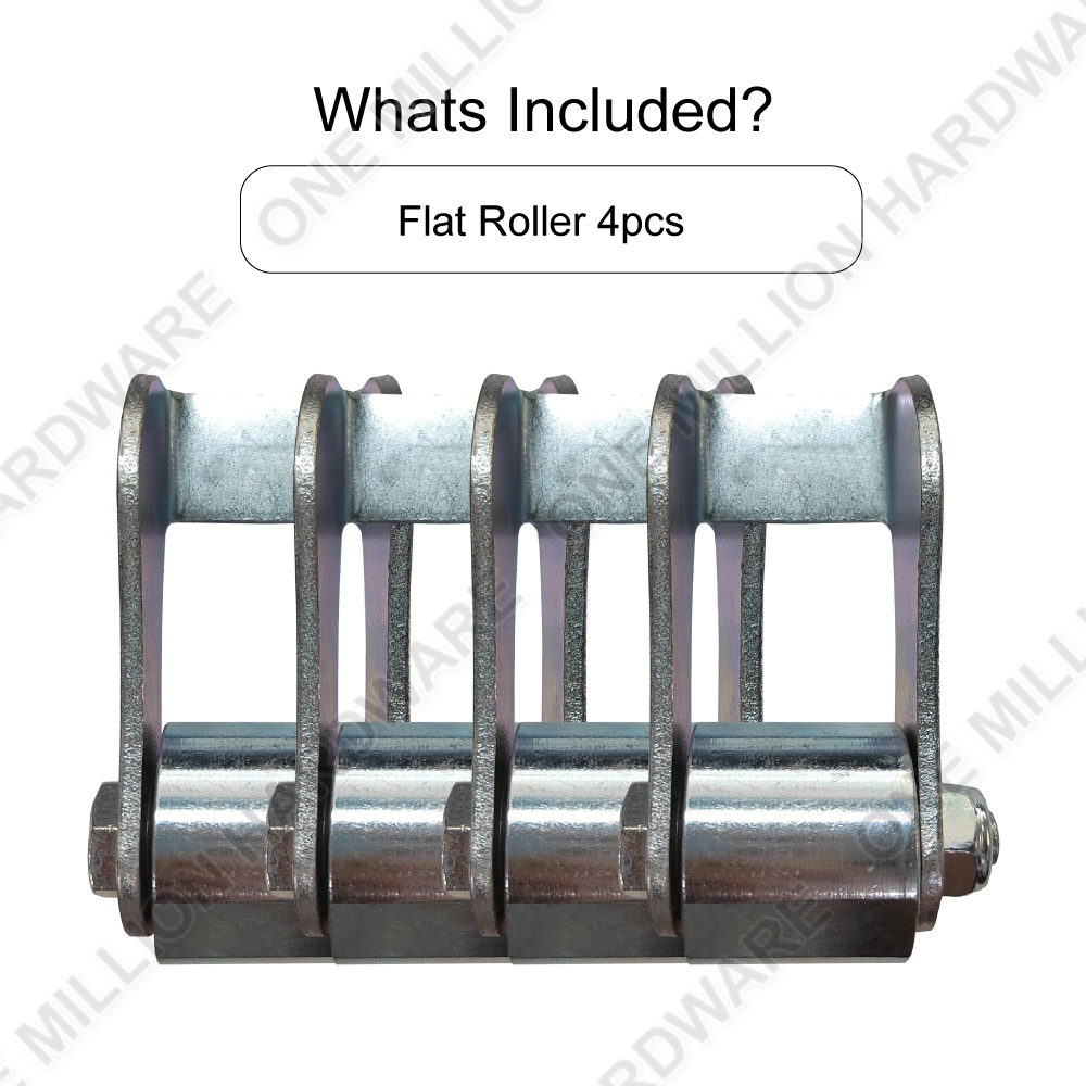 (HEAVY DUTY) Roda Pagar Besi - FOLDING GATE ANGLES BEARING FULL SET ...