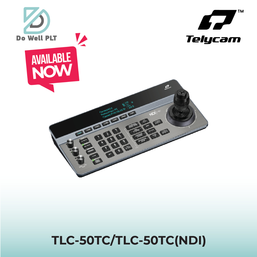Telycam V-Joy PTZ Controller (TLC-50TC/TLC-50TC(NDI)) | Shopee Malaysia