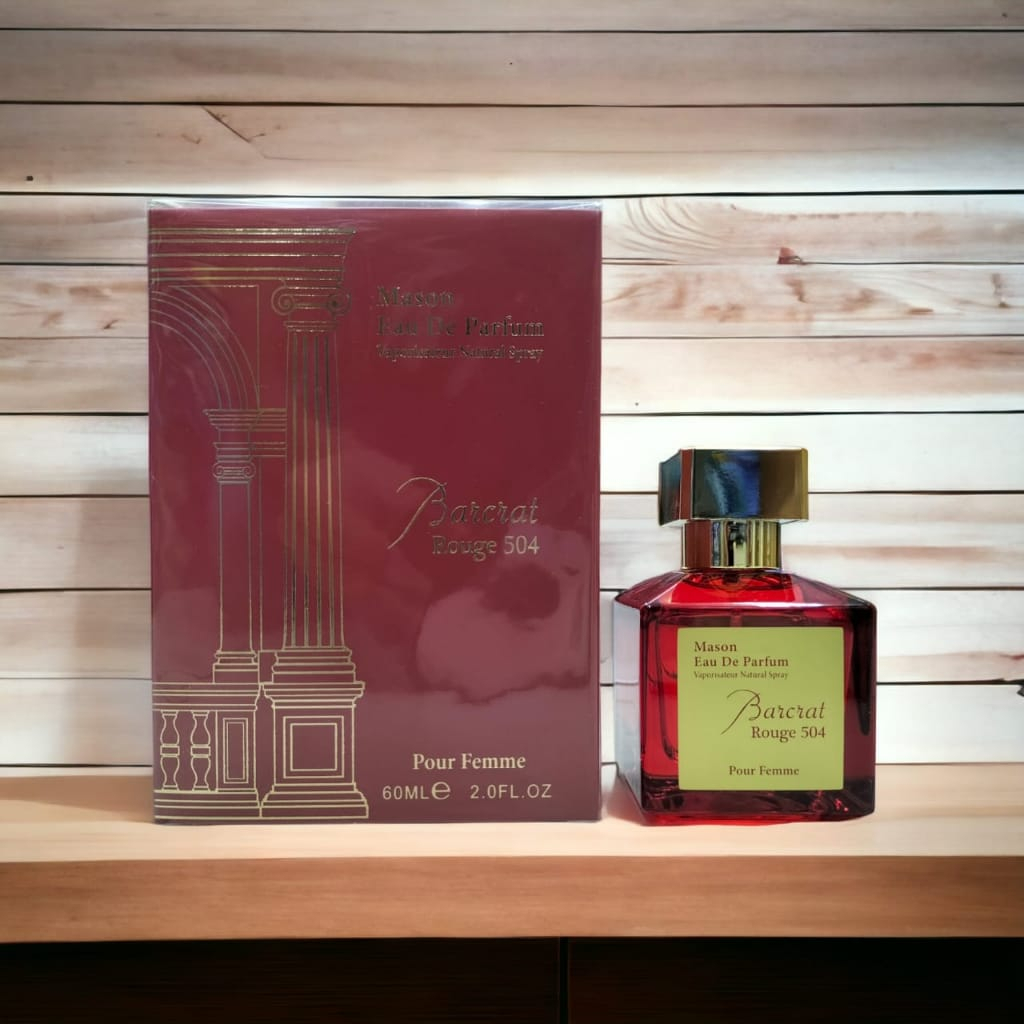 MASON EAU DE PARFUM BARCRAT ROUGE 504 EDP PERFUME 60ML VIRAL PERFUMES ...