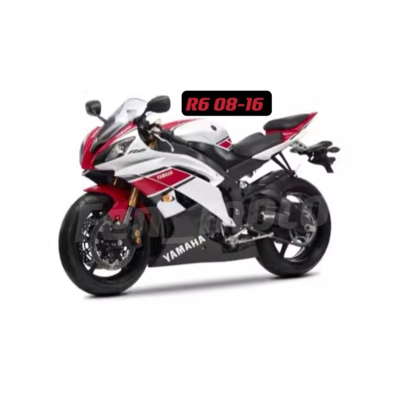 YAMAHA YZF R1 R6 08-16 FULL COVERSET FAIRING | Shopee Malaysia