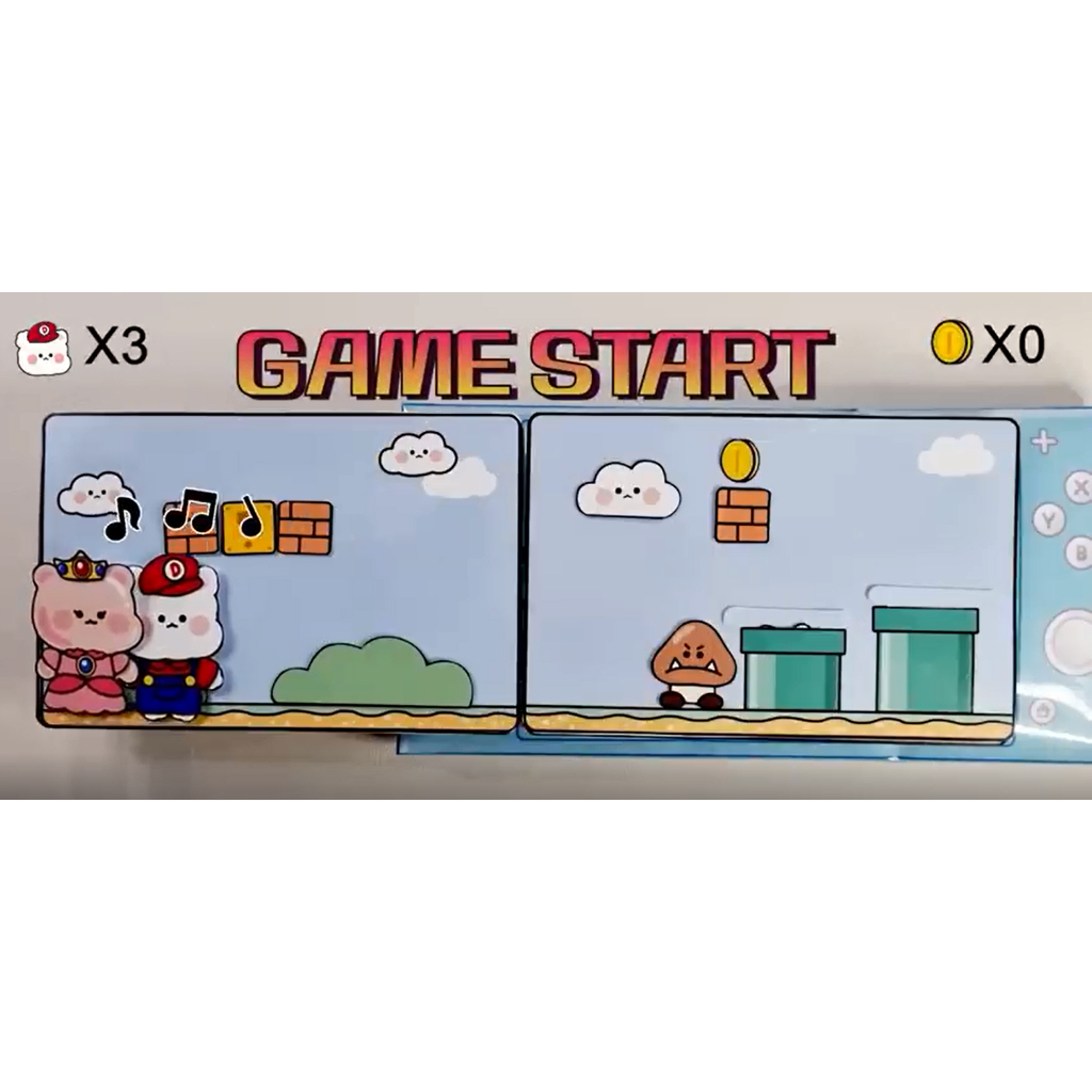 [SOFTCOPY PDF] Printable DIY Nintendo Popo Mario Squishy Book DIY ...