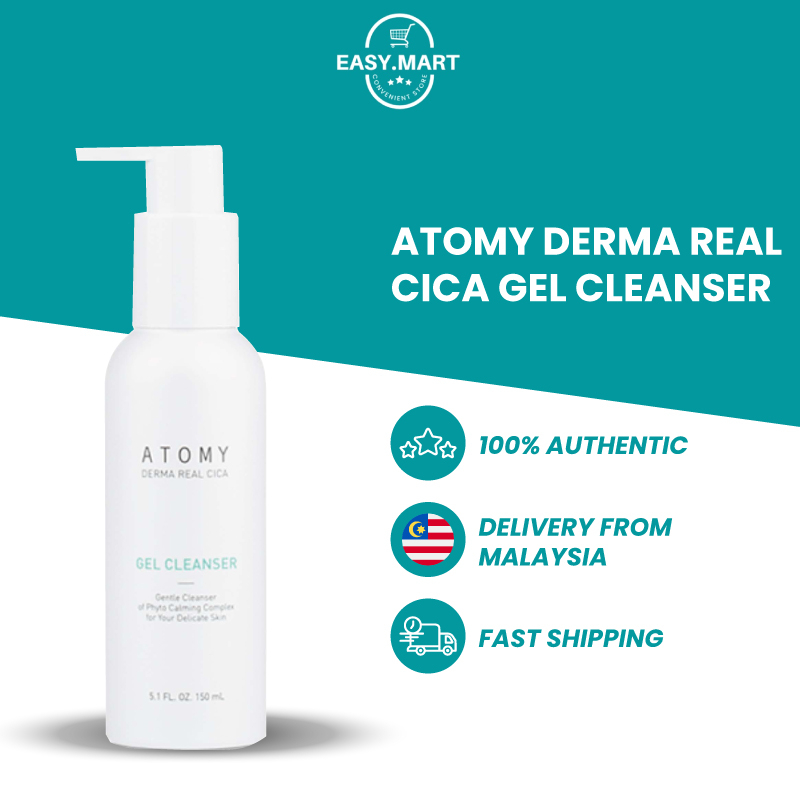 READY STOCK Atomy Derma Real Cica Gel Cleanser For Sensitive & Fragile ...