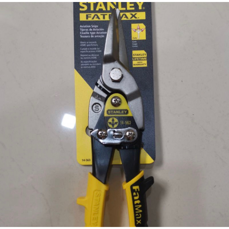 LS GEMILANG # TAIWAN # STANLY FATMAX 14-563 10'' ZINC CUTTER STEEL ...