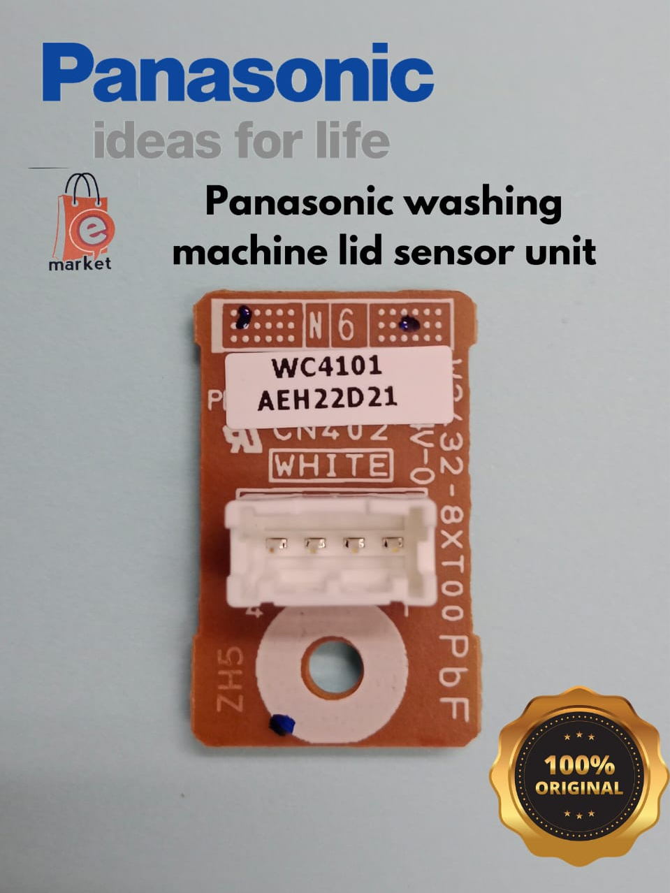 LID SENSOR UNIT ORI PANASONIC NA-FS14V5SRT / NA-FS14V7SRT / NA ...