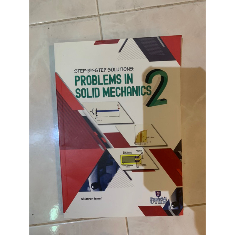 Buku Step-By-Step Solutions : Problems in Solid Mechanics 2 Penerbit UTHM | Shopee Malaysia