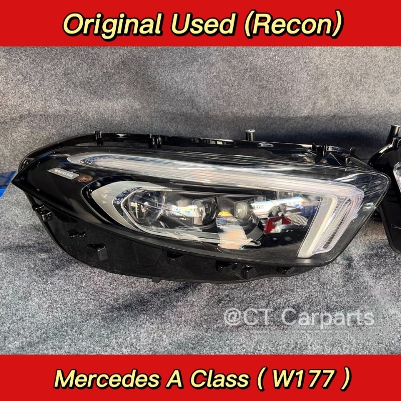 Mercedes A Class W177 Headlamp Original Headlight Original A45 Headlamp ...