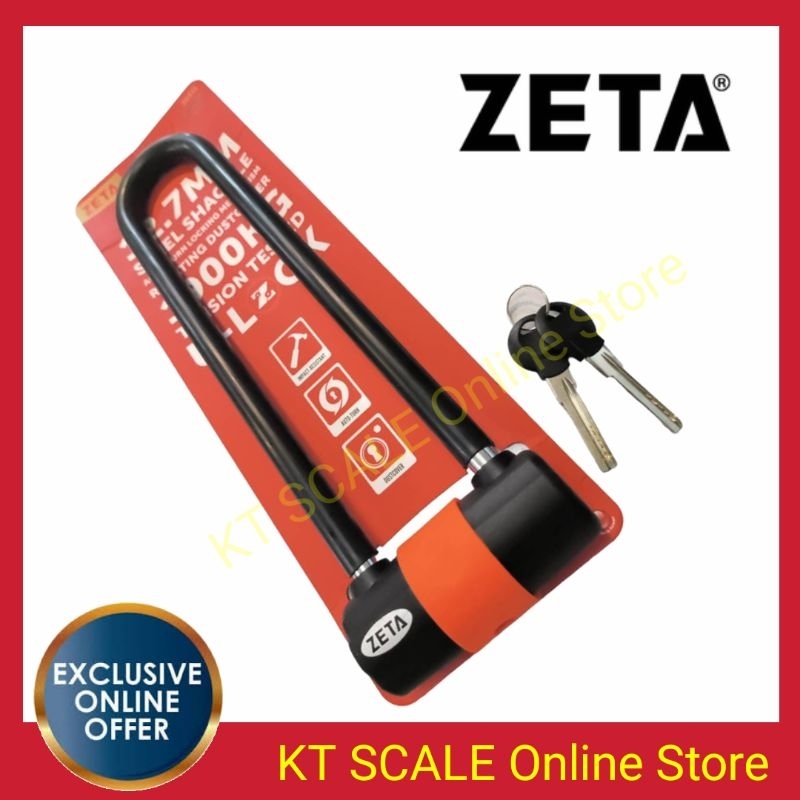 ZETA LONG SHACKLE LOCK | Shopee Malaysia