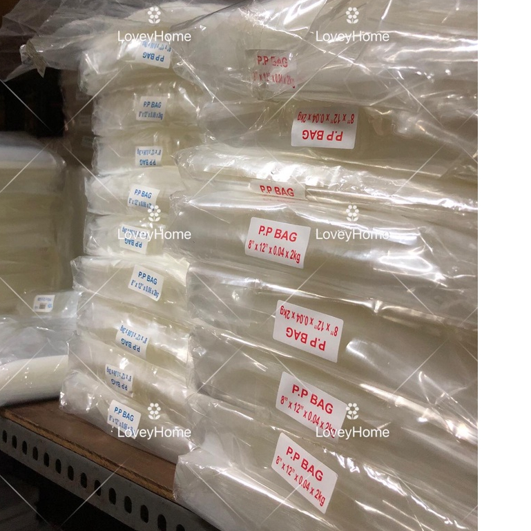 🔥Packaging PP clear plastic Bag PP Transparent Plastic Bag Thickness ...