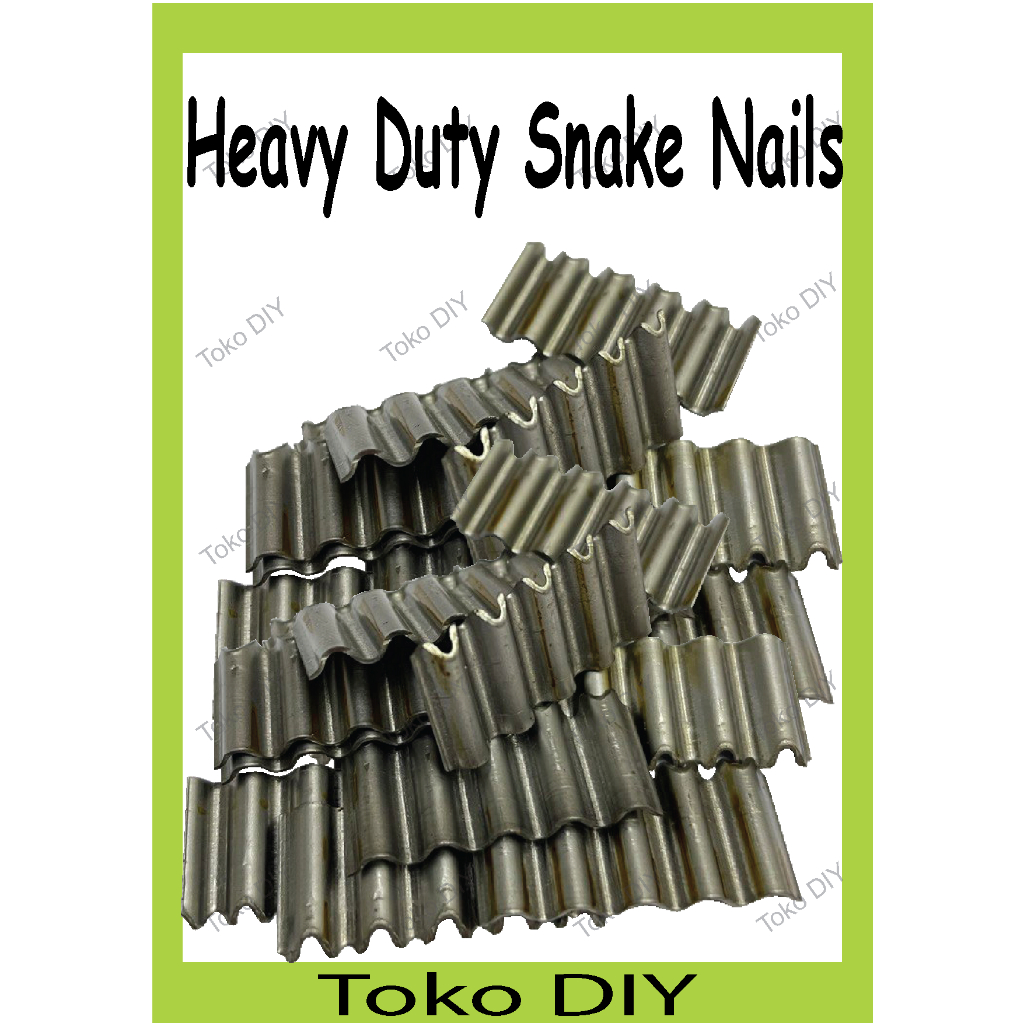 Heavy Duty Snake Nails/ Corrugated Nails For Wood Joint And Furniture ...