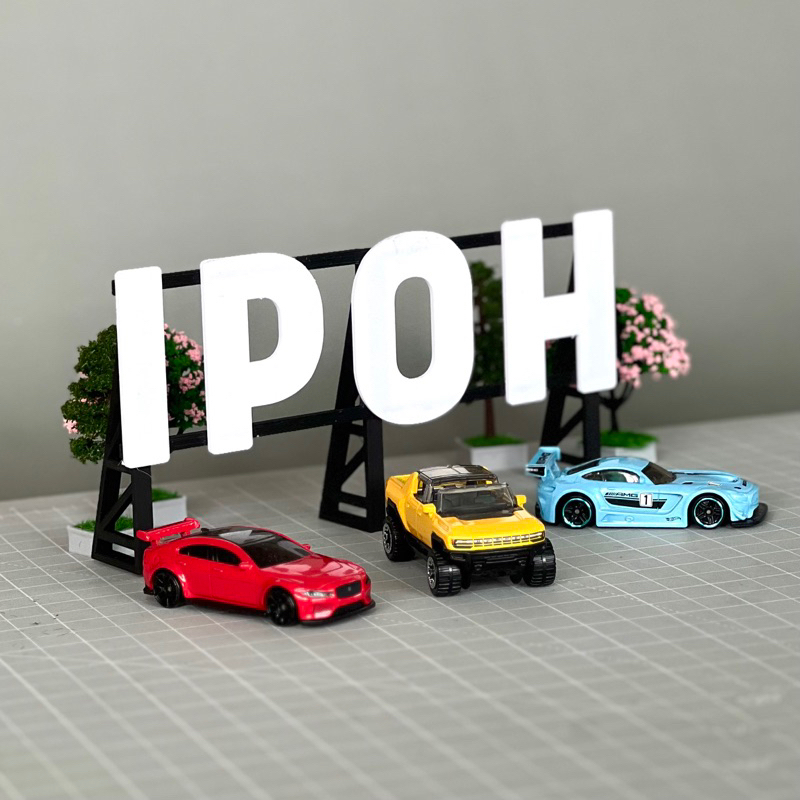 IPOH signboards / Customizable area name diorama - 3D print | Shopee ...