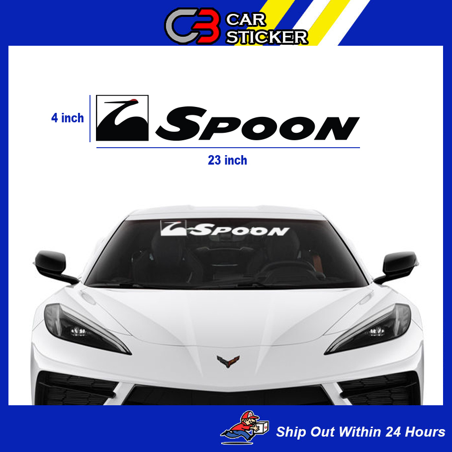STICKER SPOON CAR STICKER / CS754 | Shopee Malaysia