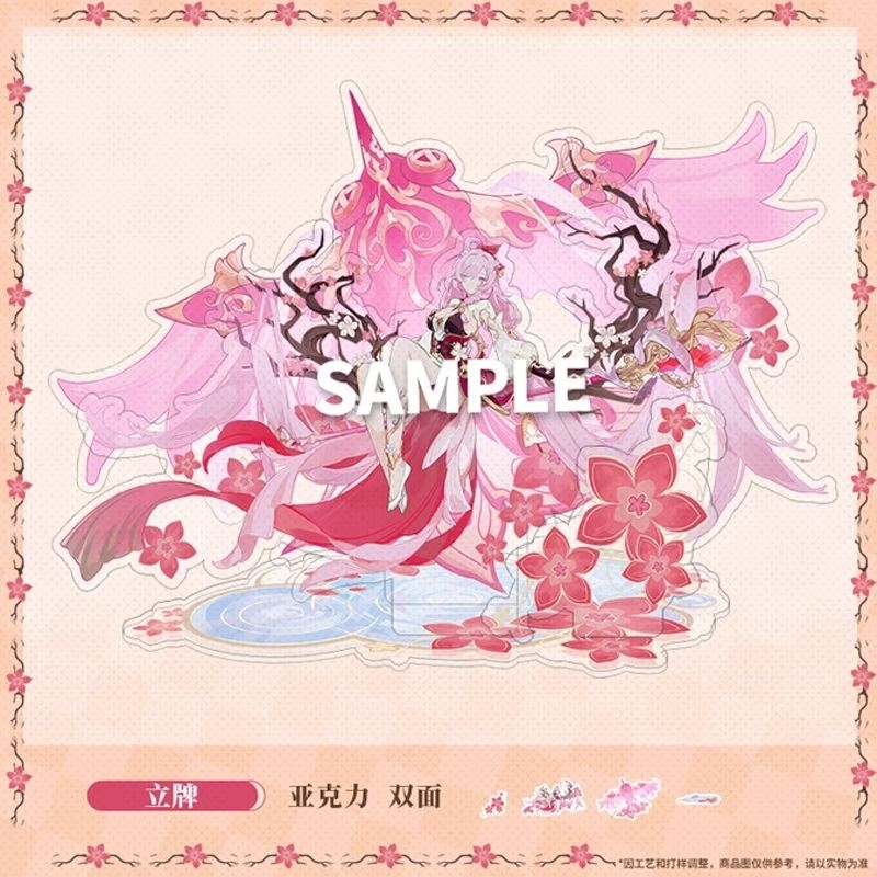 Honkai impact 3 elysia acrylic stand herrscher of human standee peachy ...