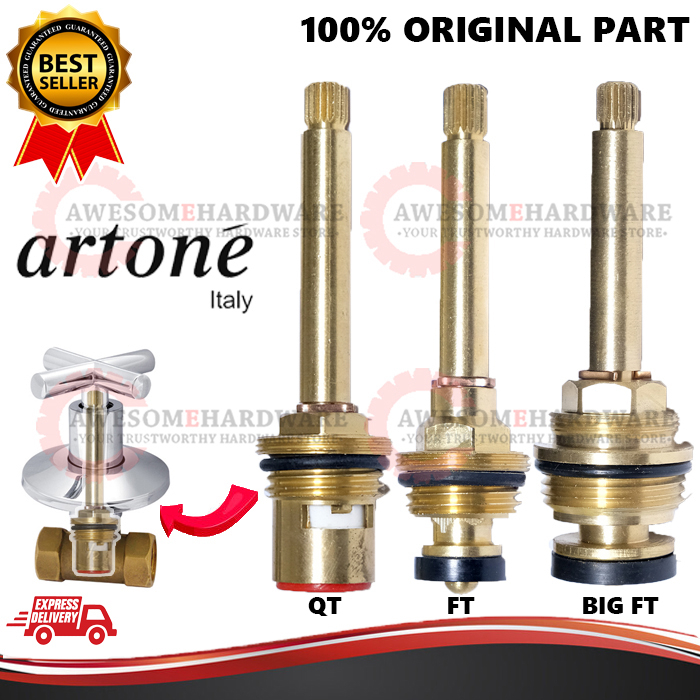 ARTONE LONG SPINDLE VALVE SPARE PART FOR CONCEALED STOPCOCK STOP VALVE ...