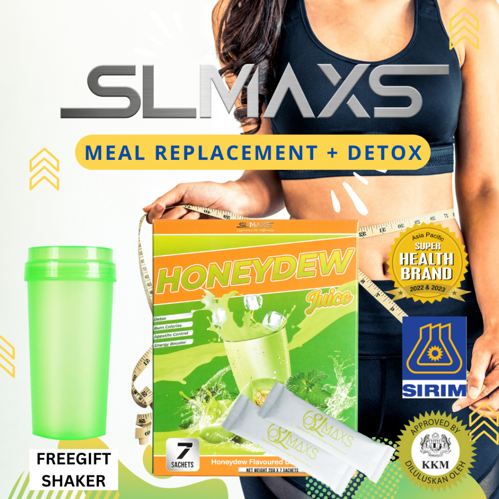 UBAT KURUS 🔥 SLMAXS HONEYDEW JUICE (1 BOX = 7 SACHET) DETOX FAT BURNER ...