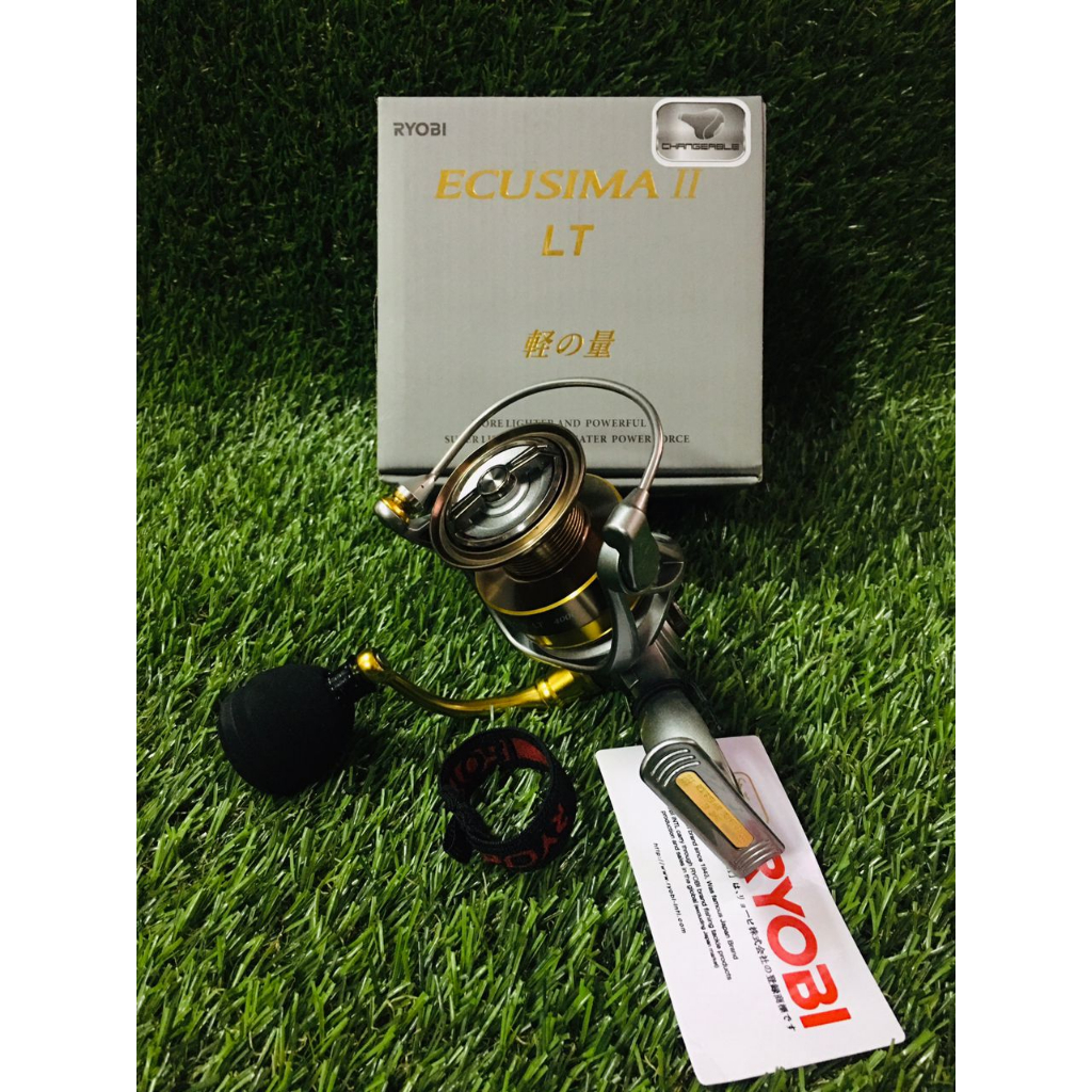 (JOM PANCING) Ryobi Ecusima II LT Spinning Reel with Free Gift | Shopee ...
