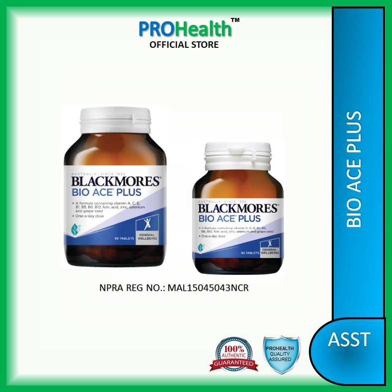 BLACKMORES Bio Ace Plus Tablets | Shopee Malaysia